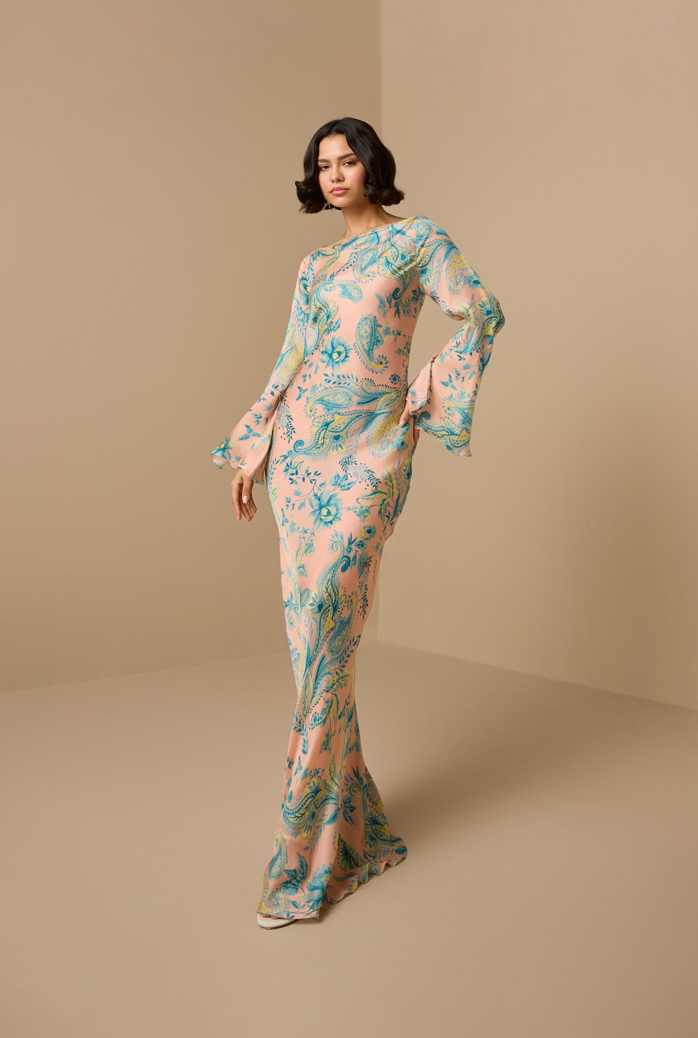 Wani Maxi Dress – Hemant & Nandita - India