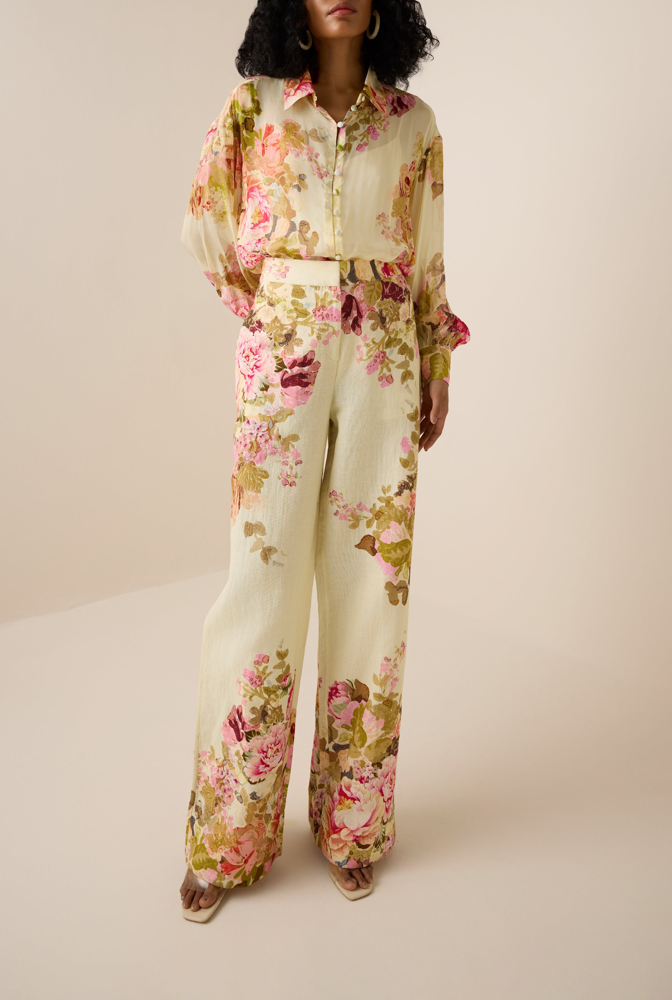 Sama Flared Pant – Hemant & Nandita - India