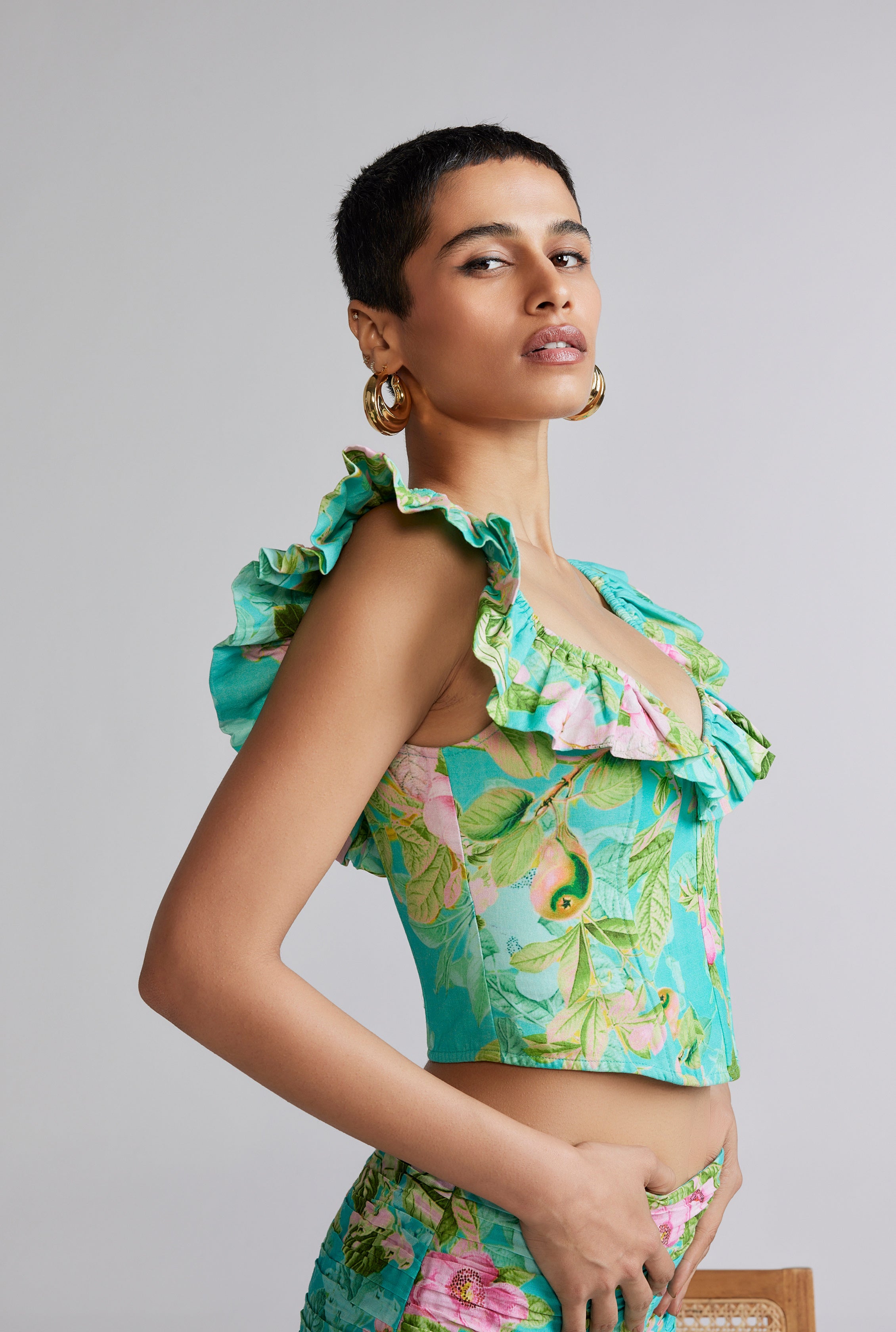 Azra Corset Top – Hemant & Nandita - India